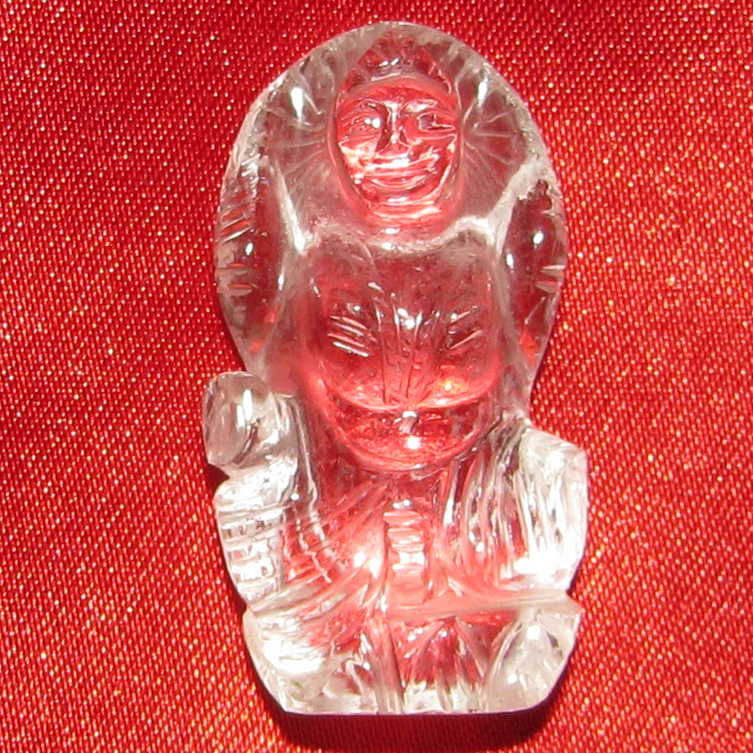 Sphatik Lakshmi Crystal Laxmi Quartz - A1333 - Season Bazaar