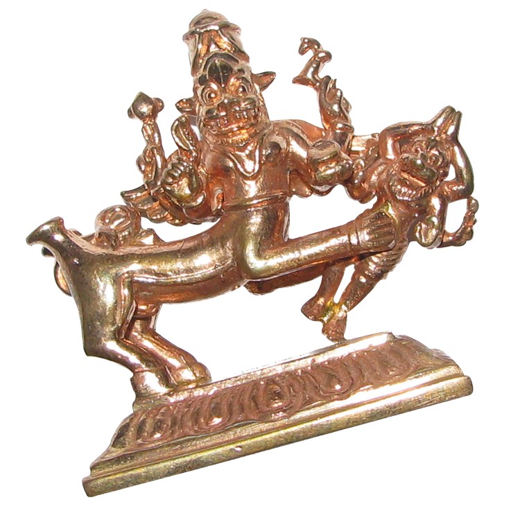 Aadhyathmik Aimpon Panjalogam Sarabeswarar Idol Panchaloha Sharabha (5 ...